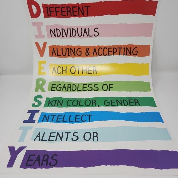 Target | Other | Diversity Reversible Poster | Poshmark